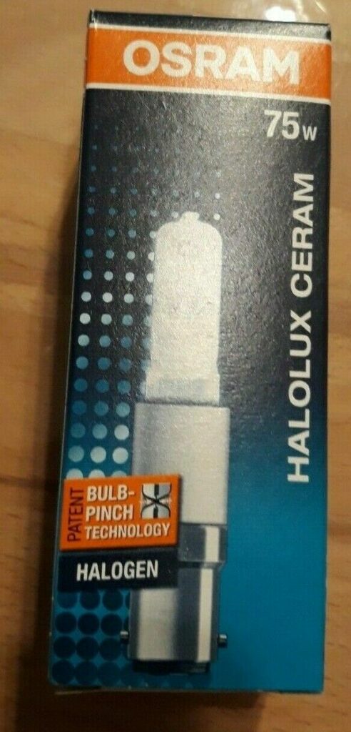 Osram Halolux Ceram 64473AM 75W MATT b15D 230V | Electro-Tiger